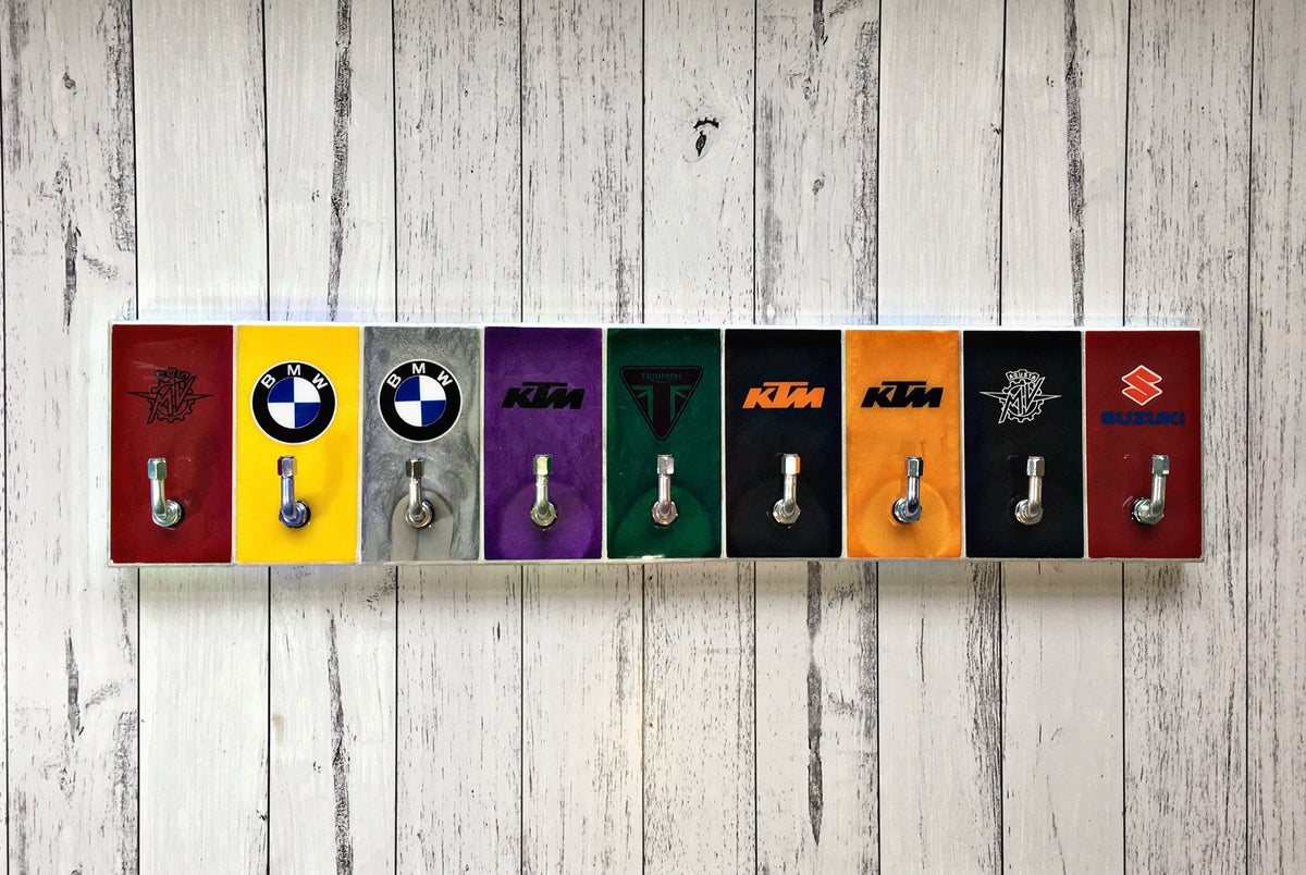 Customised Wall Mounted Key Racks and Holders. Completely Personalised ...